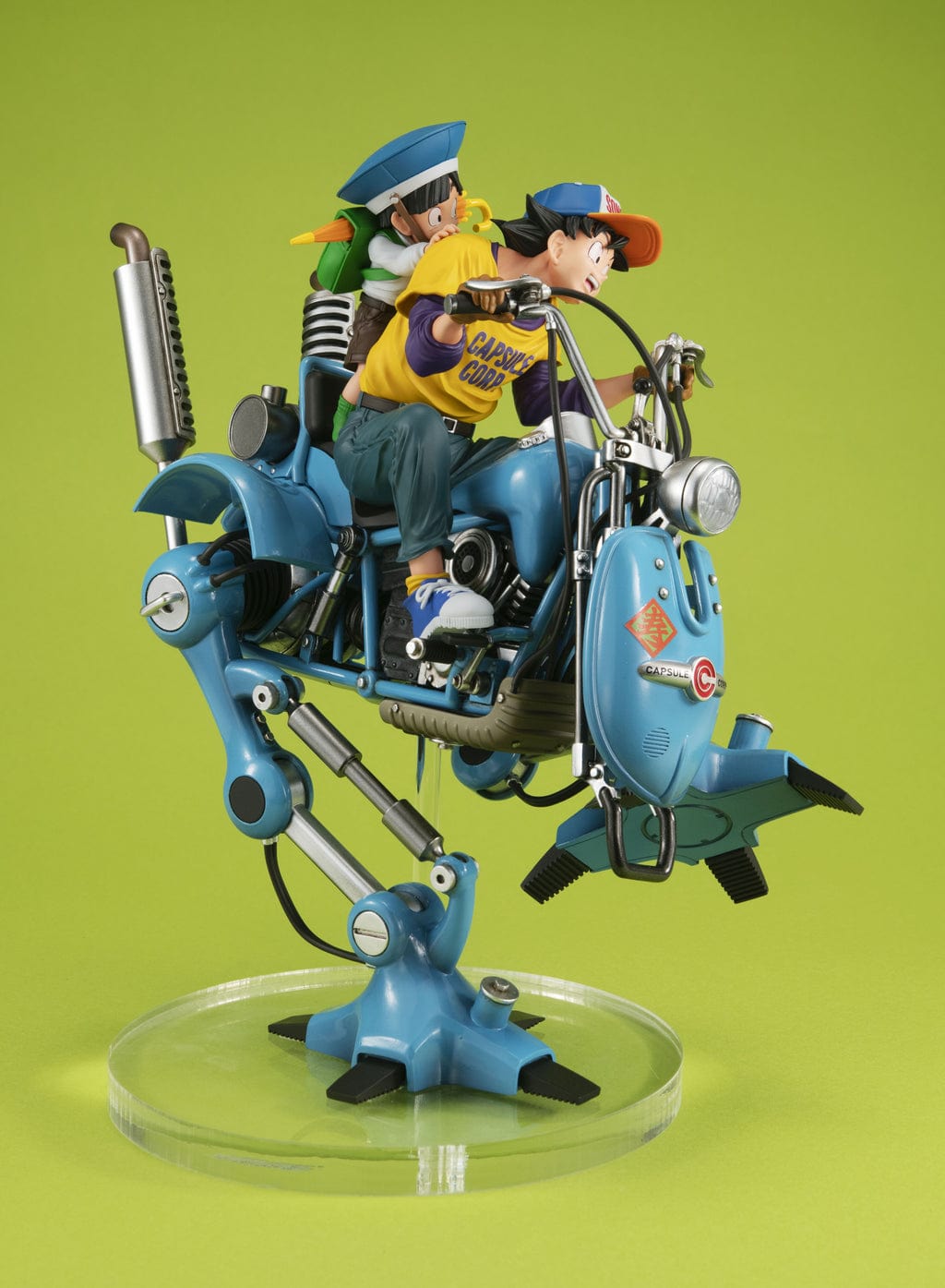 DESKTOP REAL McCOYEX Dragon Ball Z Son Goku & Son Gohan & Robot with t ...